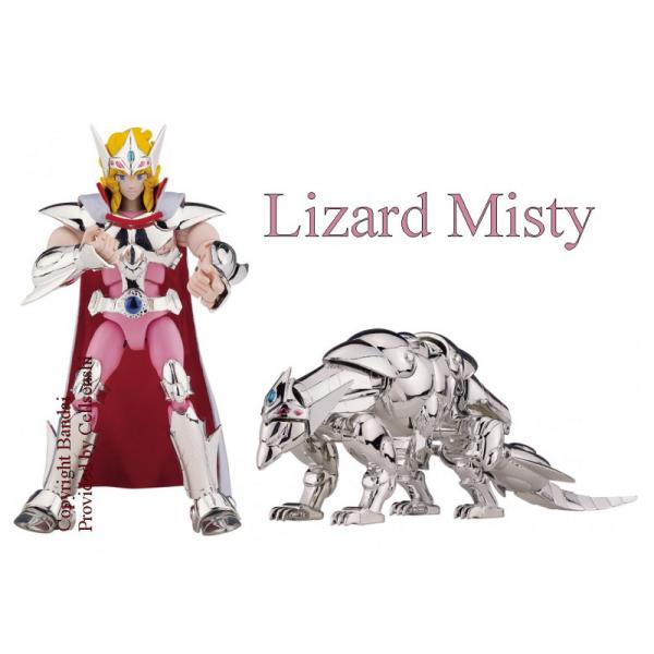 Myth cloth EX - saint seiya - Misty lizard - retro toy used in box
