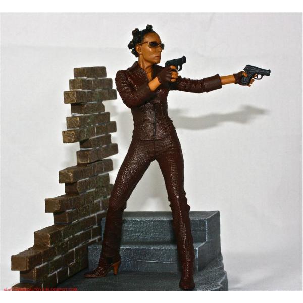 Matrix action Figure Niobe , Mint in box with blister, mc farlane toys