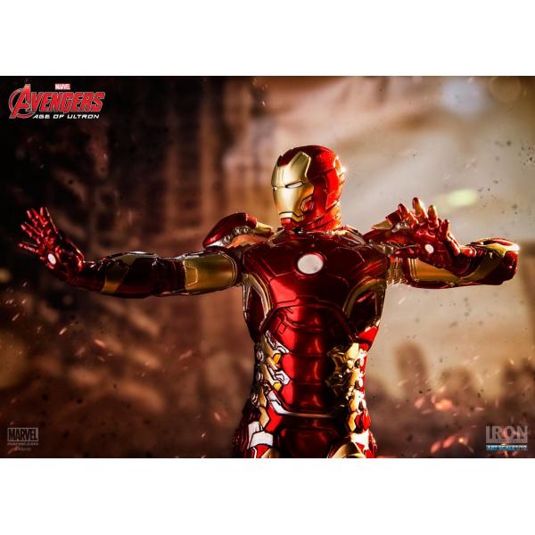 Marvel - IRON MAN Mark XLIII Avengers vintage - Statuette iron studios