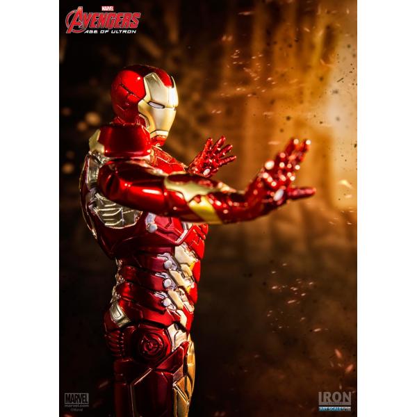Marvel - IRON MAN Mark XLIII Avengers vintage - Statuette iron studios