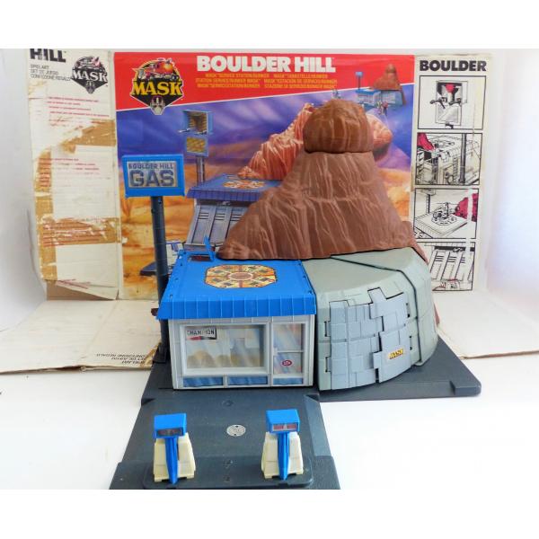Mask - kenner - boulder hill,en boîte- jouet de collection- vintage