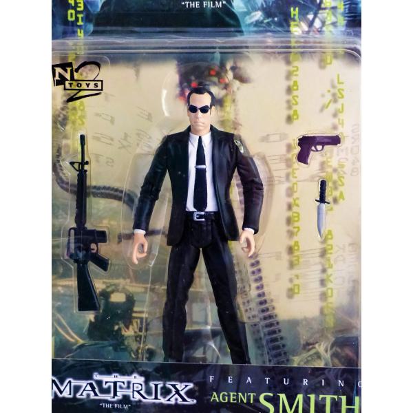 Matrix Figurine Smith, retro d'occasion sous blister, marque N2 toys